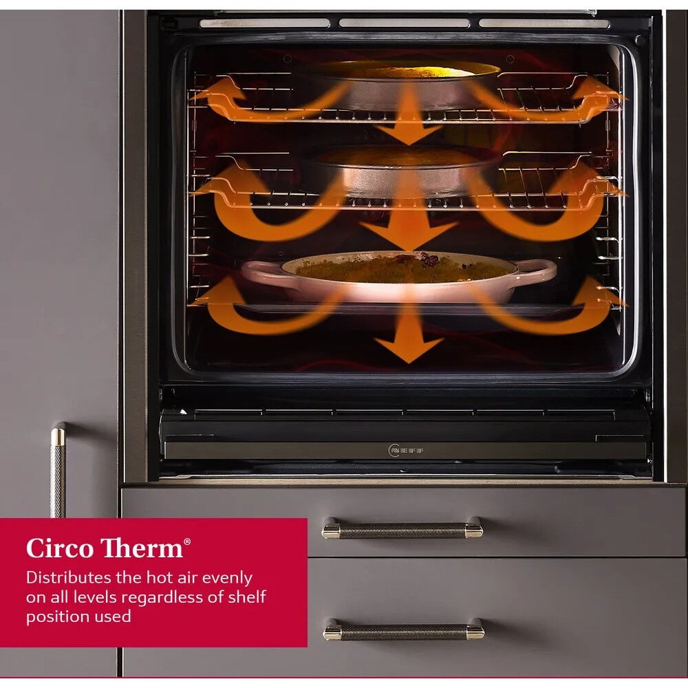 Neff B1DCC0AK3B N30 Built-In Electric Single Oven, Black | NEF-B1DCC0AK3B