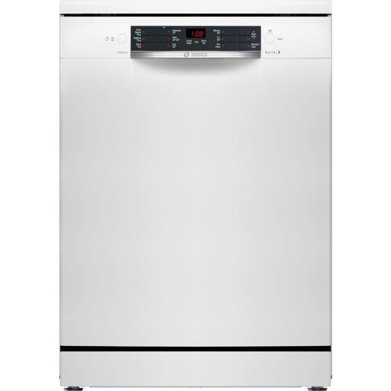 Bosch SMS26AW08G Series 2 Dishwasher – White | BOS-SMS26AW08G